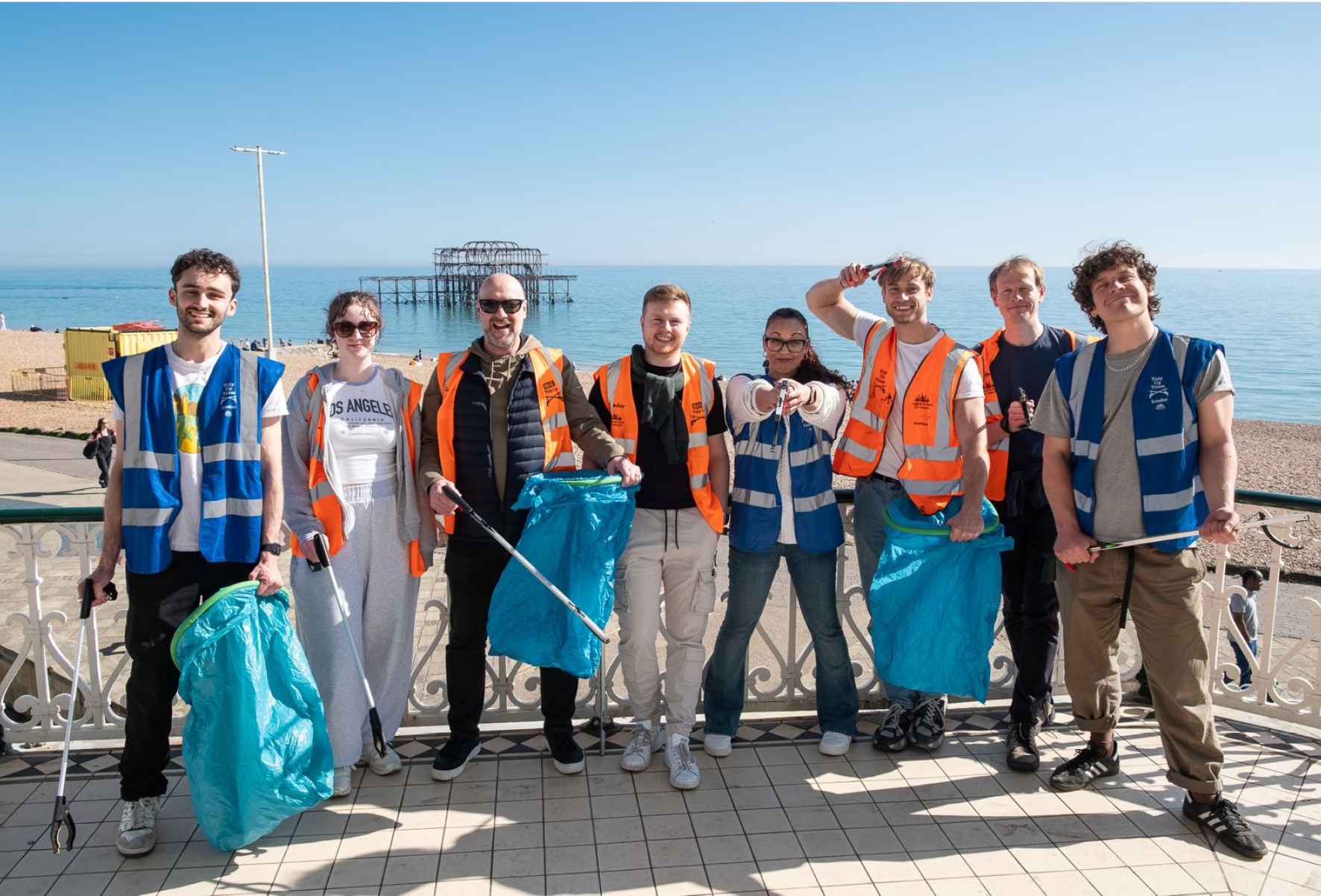 Hove Office Beach Clean - QED Structures